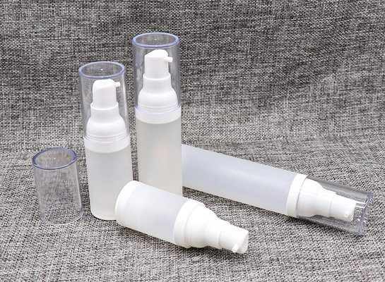 15ml 30ml 50mlはBBのクリームのための無光沢PPの空気のないびんをリサイクルした