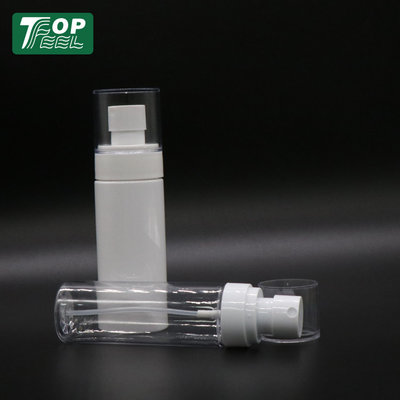 小さいプラスチック良い霧ポンプ スプレーのびんの白いゆとり60ml 80ml 100ml 120ml