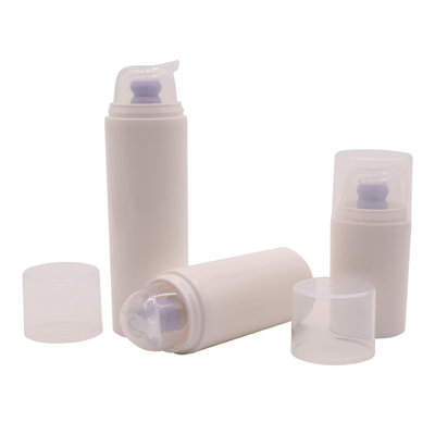 15ml 30ml 50ml PCR Recycable 100% Metal-free PP Plastic Airless Bottle