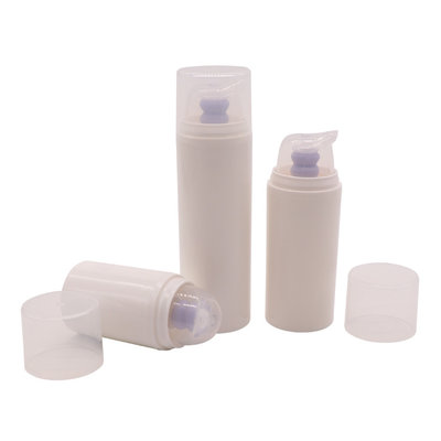 15ml 30ml 50ml PCR Recycable 100% Metal-free PP Plastic Airless Bottle