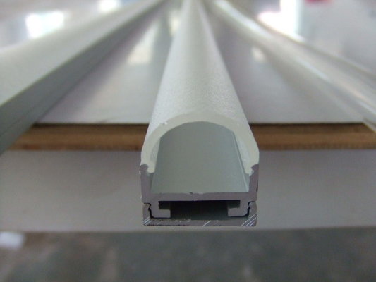 red / clear Extruded Polymethyl Methacrylate PMMA Plastic Stripe Lampshade Profile