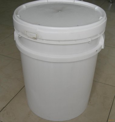 large 16Kg PE / PP plastic barrels with lids / handles for paint containers