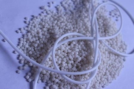 Non-smell High flame retardant jacket PVC granules plastic profile by extrusion molding