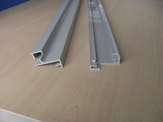 UV stabilized rigid PVC extruded plastic profile / plastic extrusion products
