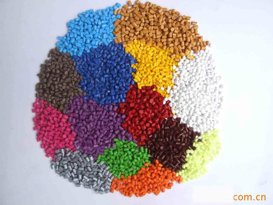 Good dispersion rate polyethylene color master batch , black plastic masterbatch
