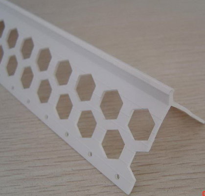 plastic PVC Corner Bead with mesh