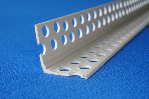 plastic PVC Corner Bead with mesh