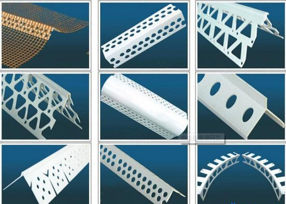 plastic PVC Corner Bead with mesh