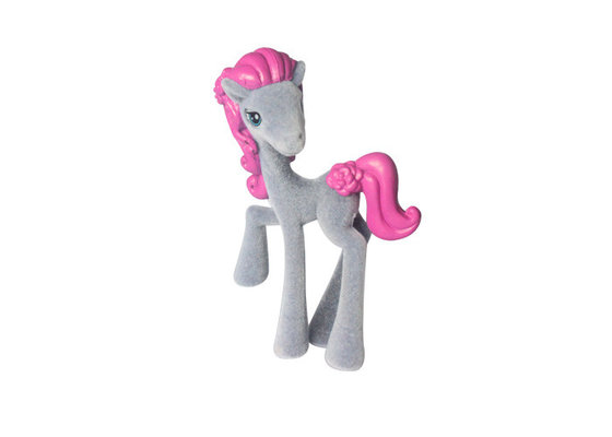 Il cavallino su ordine si è affollato i capelli lunghi del PVC dello speciale animale delle figurine per il regalo