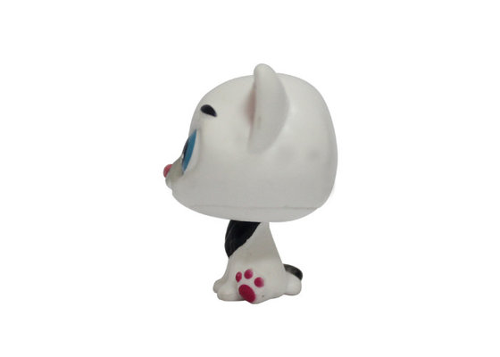 Figure di plastica adorabili su misura del gatto, piccoli gatti di plastica inoffensivi del PVC