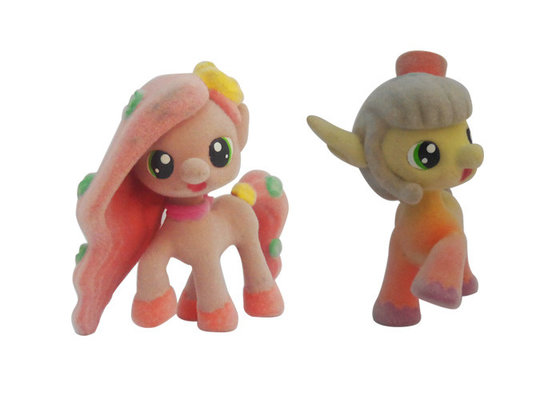 Mini langes Haar-Plastikpony-Spielwaren, Pferdesammlungen meine kleinen Pony-Spielwaren für Kinder