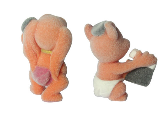 3D sveglio che si affolla la figurina del cane gioca il tocco morbido abbastanza comodo per i bambini
