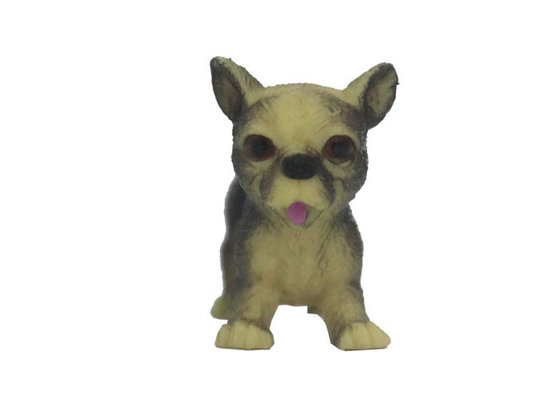 Giocattoli di plastica neri sicuri del cane, giocattoli della figurina del cane dell'animale da allevamento per il gioco dei bambini
