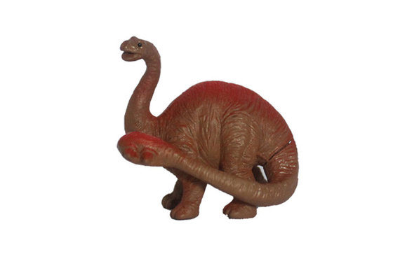 Piccoli giocattoli di plastica educativi del dinosauro, action figure del PVC Spinosaurus di Brown scuro