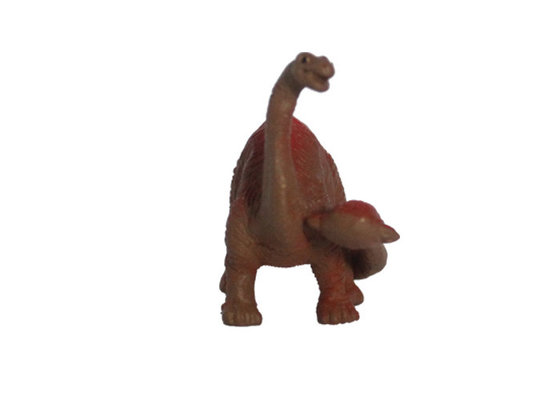 Piccoli giocattoli di plastica educativi del dinosauro, action figure del PVC Spinosaurus di Brown scuro