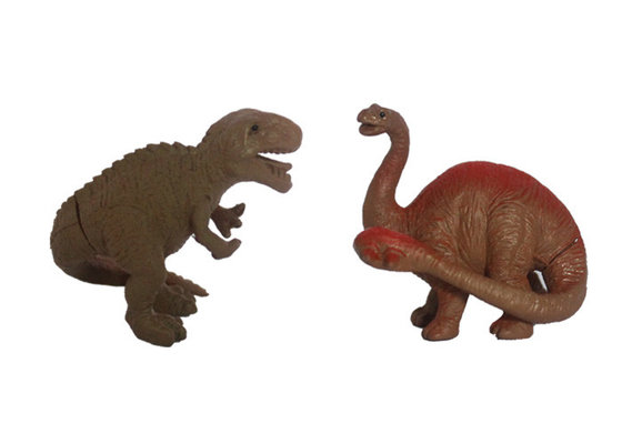 Piccoli giocattoli di plastica educativi del dinosauro, action figure del PVC Spinosaurus di Brown scuro