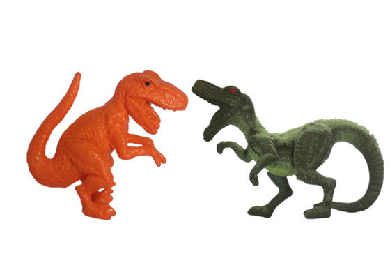 Giocattoli artificiali variopinti del dinosauro del bambino dei piccoli dinosauri di plastica amichevoli eco-