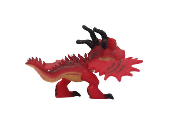 Figure di plastica rosse speciali di Disney, giocattoli amichevoli eco- di film del drago del PVC per i bambini