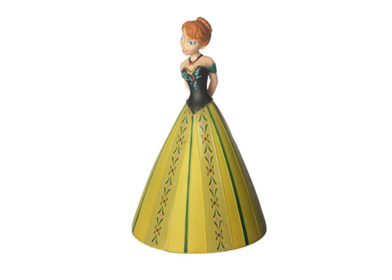 Belle figure di plastica esili di Disney, figurine congelate di principessa Ice Queen Disney Frozen