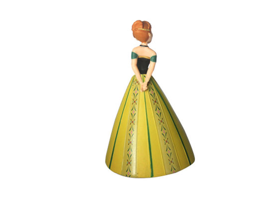 Belle figure di plastica esili di Disney, figurine congelate di principessa Ice Queen Disney Frozen