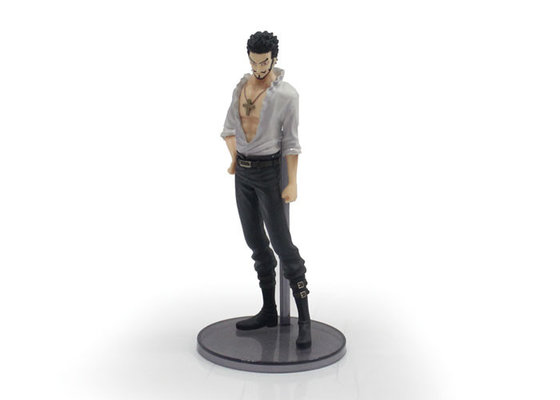 Giocattoli vivi bianchi delle action figure di Mihavk, action figure di un pezzo raccoglibili di anime