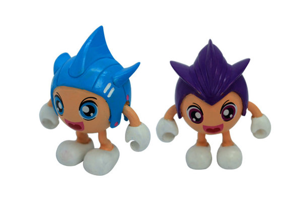 Progettazioni capa intercambiabile delle giovani action figure di plastica del fumetto piccole altezze di 5 - 6 cm