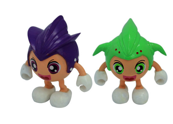 Action figure attraenti ambientali del giocattolo del PVC a 2 pollici per il gioco dei bambini