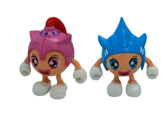 Grande stile della bocca di piccolo rosa fresco di plastica sveglio delle action figure per la decorazione domestica