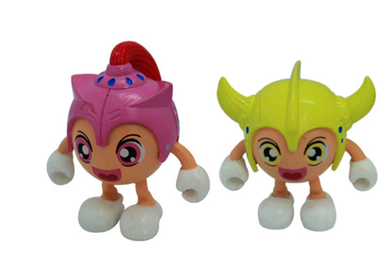 Grande stile della bocca di piccolo rosa fresco di plastica sveglio delle action figure per la decorazione domestica