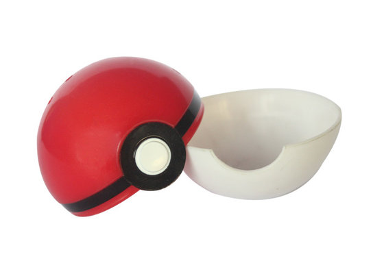 Piccole capsule di plastica rosse/bianche del giocattolo per approvazione a 1,5 pollici EN71 del distributore automatico