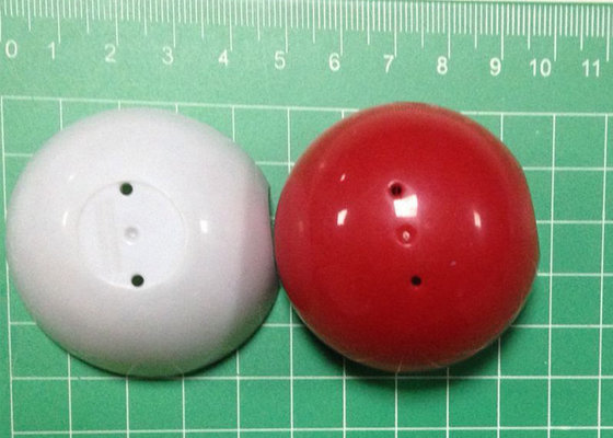 Piccole capsule di plastica rosse/bianche del giocattolo per approvazione a 1,5 pollici EN71 del distributore automatico