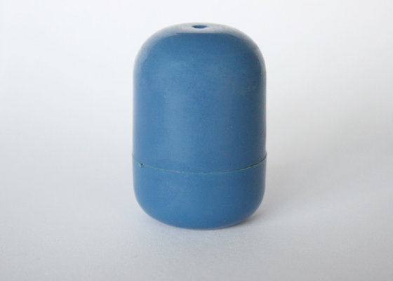 il giocattolo di plastica blu sveglio di 3.5x4.5 cm incapsula il genere per di uovo di cioccolato con il giunto