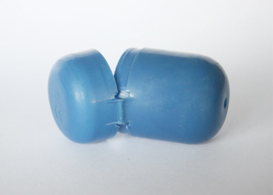 il giocattolo di plastica blu sveglio di 3.5x4.5 cm incapsula il genere per di uovo di cioccolato con il giunto