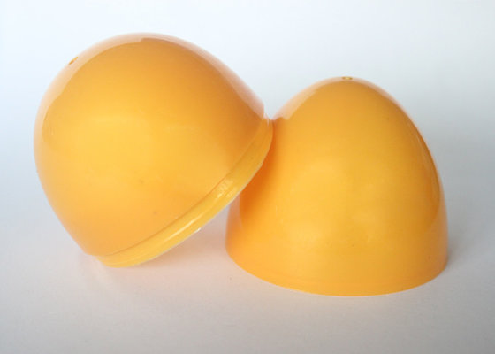 Il giocattolo di plastica rotondo 7cm infrangibile incapsula il grande uovo di sorpresa per il gioco dei bambini