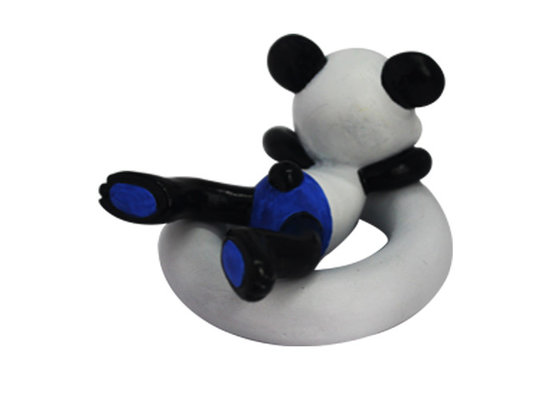Il bagno sveglio cambiante delle ragazze di colore dell'acqua calda gioca giocattolo durevole del panda di 10cm il mini