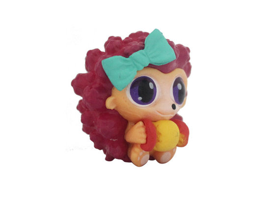 Custom Made Washable Plastic Miniature Toys Colorful PVC Hedgehog Style