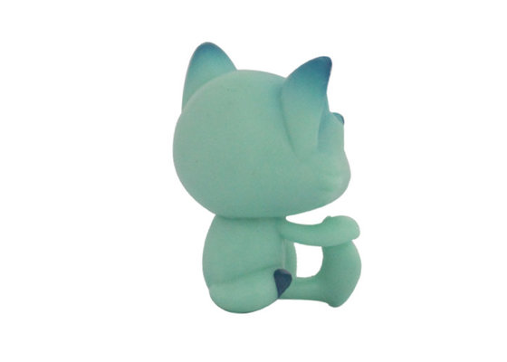I giocattoli miniatura di plastica verdi amichevoli eco-, animali miniatura del cucciolo di lupo del PVC gioca 2" per il guscio d'uovo