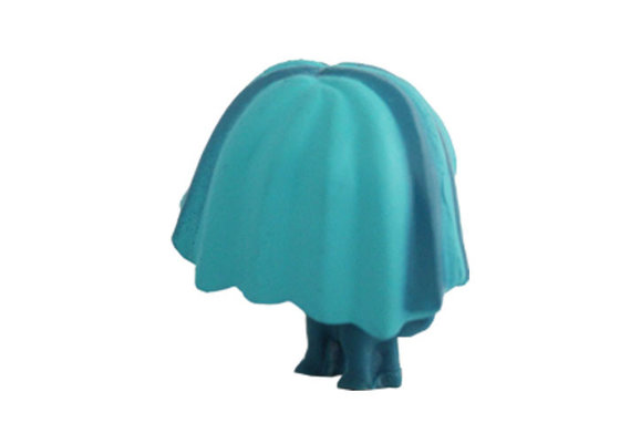 Giocattoli miniatura di plastica del piccolo cane adorabile, mini giocattolo fresco verde-cupo della capsula