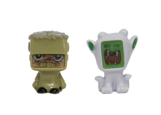 Customized Unbreakable Mini Capsule Toy Cartoon ABS Durable Easy Cleaning