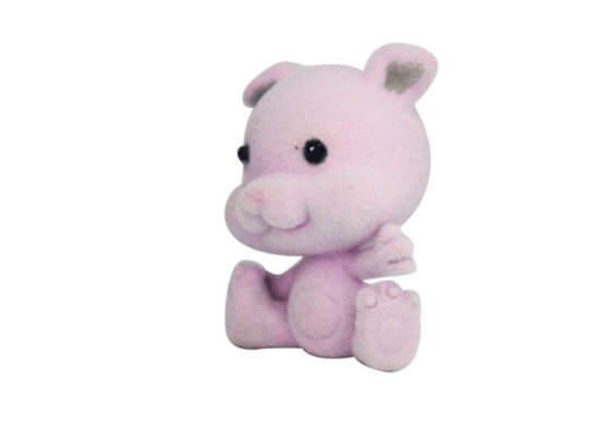 Progettazione miniatura del fumetto di rosa di divertimento del giocattolo del maiale dei bambini per il guscio d'uovo