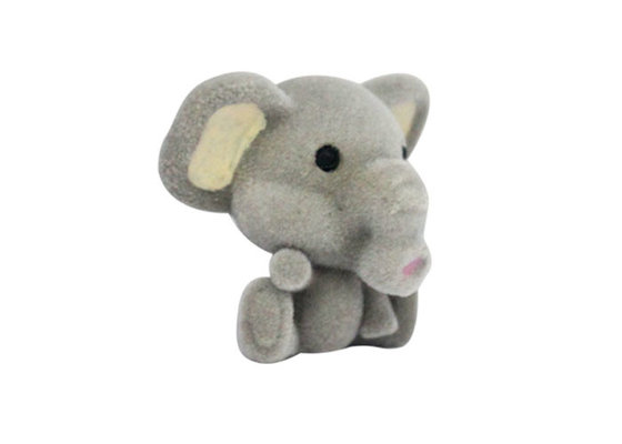 Giocattoli grigi non dell'elefante di colore di Toxice della mini capsula di plastica divertente con il naso lungo