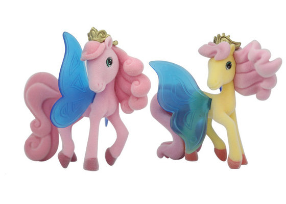 La bella mini plastica calcola i giocattoli, EN71 i miei piccoli giocattoli del cavallino con colore del grano