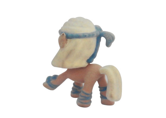Lovely Plastic Pony Toys With AZO Free Logo Customized For Baby Playing