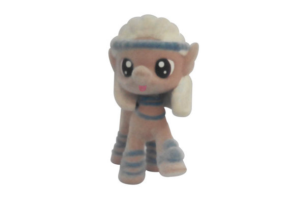 Lovely Plastic Pony Toys With AZO Free Logo Customized For Baby Playing
