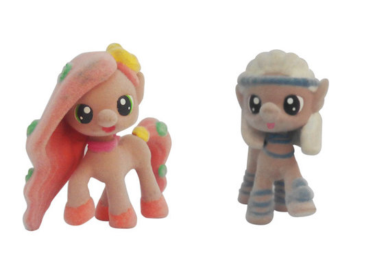 Lovely Plastic Pony Toys With AZO Free Logo Customized For Baby Playing