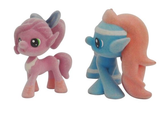 2 inch Male Little Plastic Pony Toys With Long Hair and Short Tail