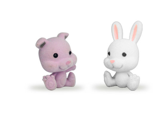 Giocattolo del distributore automatico del giocattolo/bambino della capsula del coniglietto di Snowy White mini