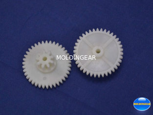 Customized manufacture of plastic double-spur gear for DC motor