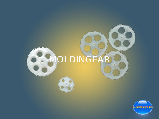 Small modulus plastic precision spur gear for model plane/helicopter/toy plane