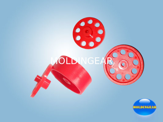 Customized design injection mold plastic wheel parts for toys/teaching devices